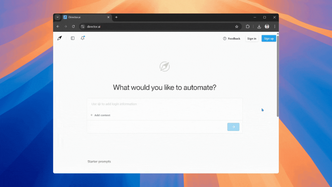 No-Code AI Agents Are Here: Try Director to Automate Your Browser Tasks