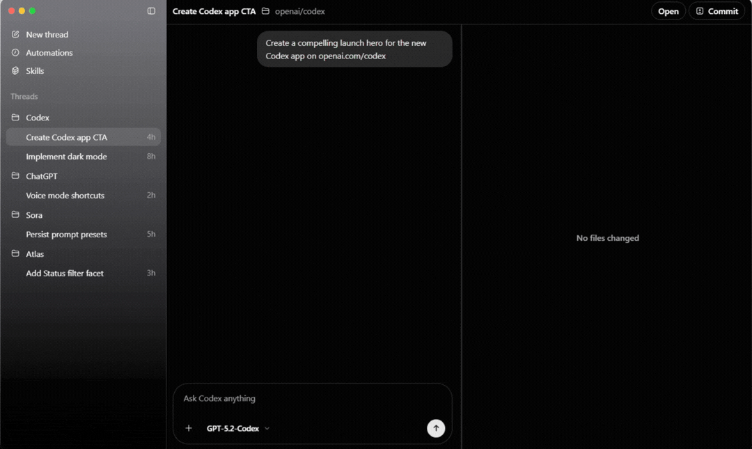 Codex App: A Command Center for Multi-Agent Coding, Worktrees, and Automations