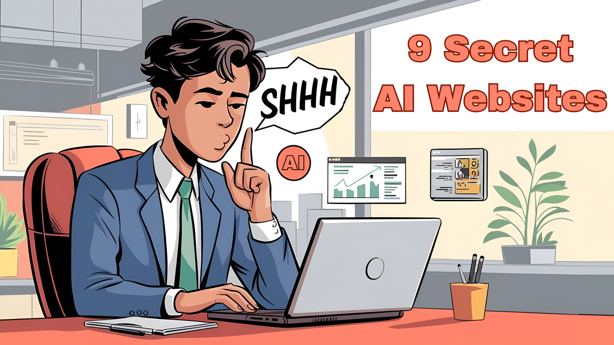 9 Hidden AI-powered Websites to Skyrocket Your Productivity and Creativity