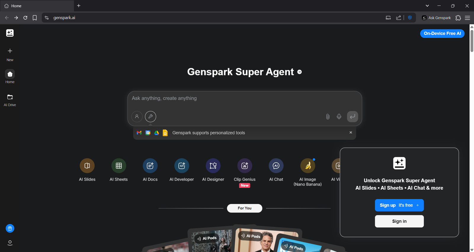 How to Use the Genspark Agentic AI Browser