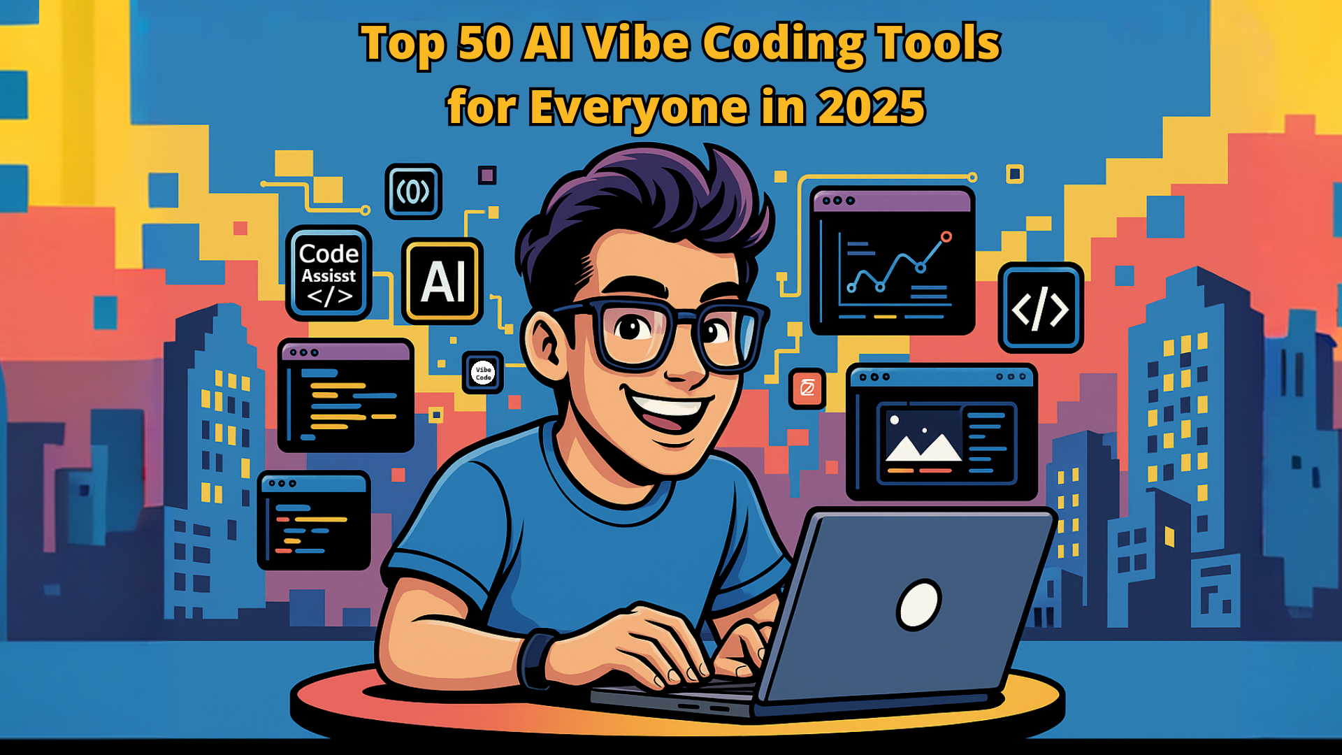 Top 50 AI Vibe Coding Tools for Everyone in 2025